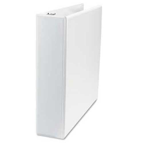 Universal One Economy D-Ring View Binder, 2 inch Capacity, White ...