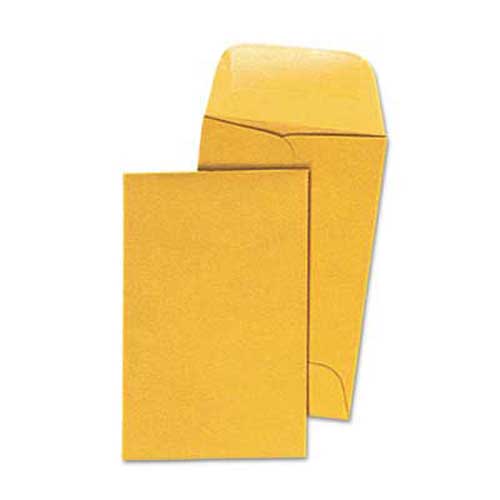 Universal Kraft Coin Envelope, #1, Light Brown, 500/Box