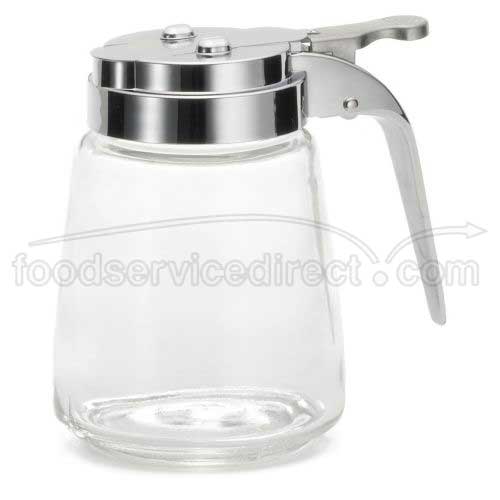 Tablecraft Modern Glass Syrup Dispenser, 8 Ounce -- 12 per case ...