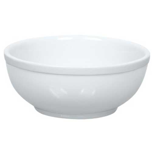 Yanco Abco Porcelain Round Super White Nappie, 12 Ounce -- 36 per case.