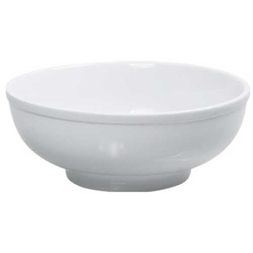 Yanco Abco Porcelain Round Super White Menudo Bowl, 25 Ounce -- 24 per ...