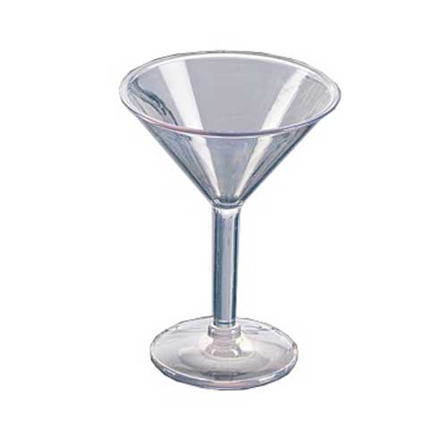 Yanco San Clear Martini Glass, 6 Ounce -- 24 per case.