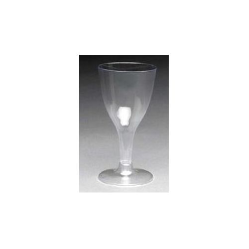 Royal Plasticware Elite Stemware Clear Wine Glass, 8 Ounce - 20 per ...