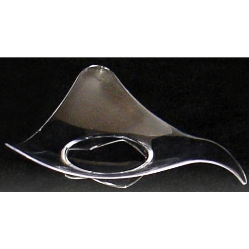 Royal Plasticware Miniatures Clear Triangle Appetizer Plate - 50 per ...