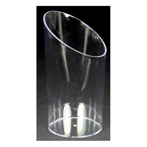 Royal Plasticware Miniatures Clear Cylindrical Dessert/Taster Shooter ...