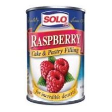 Solo Pastry Filling Raspberry, 12.5 ounce -- 6 per case