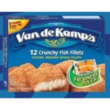 Pinnacle Frozen Van de Kamps Fish Fillet Case | FoodServiceDirect
