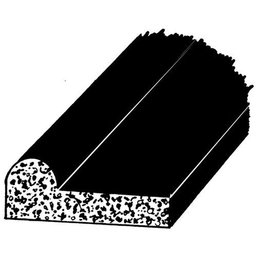 AllPoints ALL741468 Beaded Sponge Gasket, 10 Feet