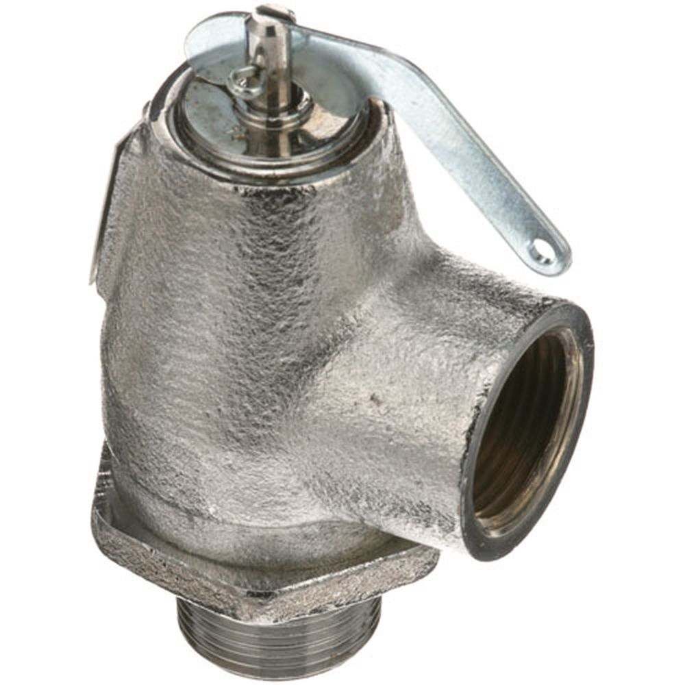 Groen GROZ011004 Steam Safety Pressure Relief Valve, 3/4 inch Male x 3/ ...