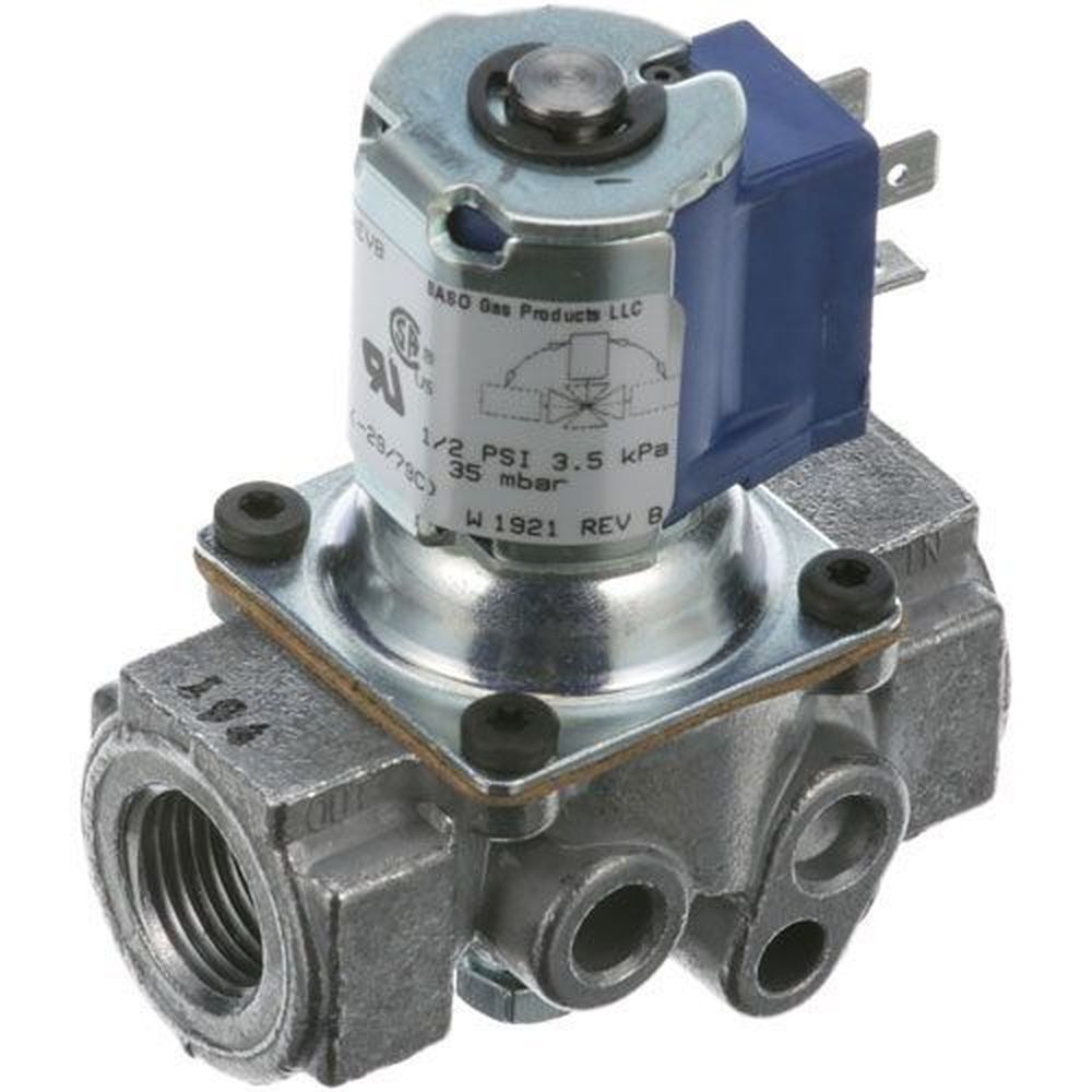 Lang 120V 1/2 inch FPT Natural / LP Gas Solenoid Valve for Lang Part ...