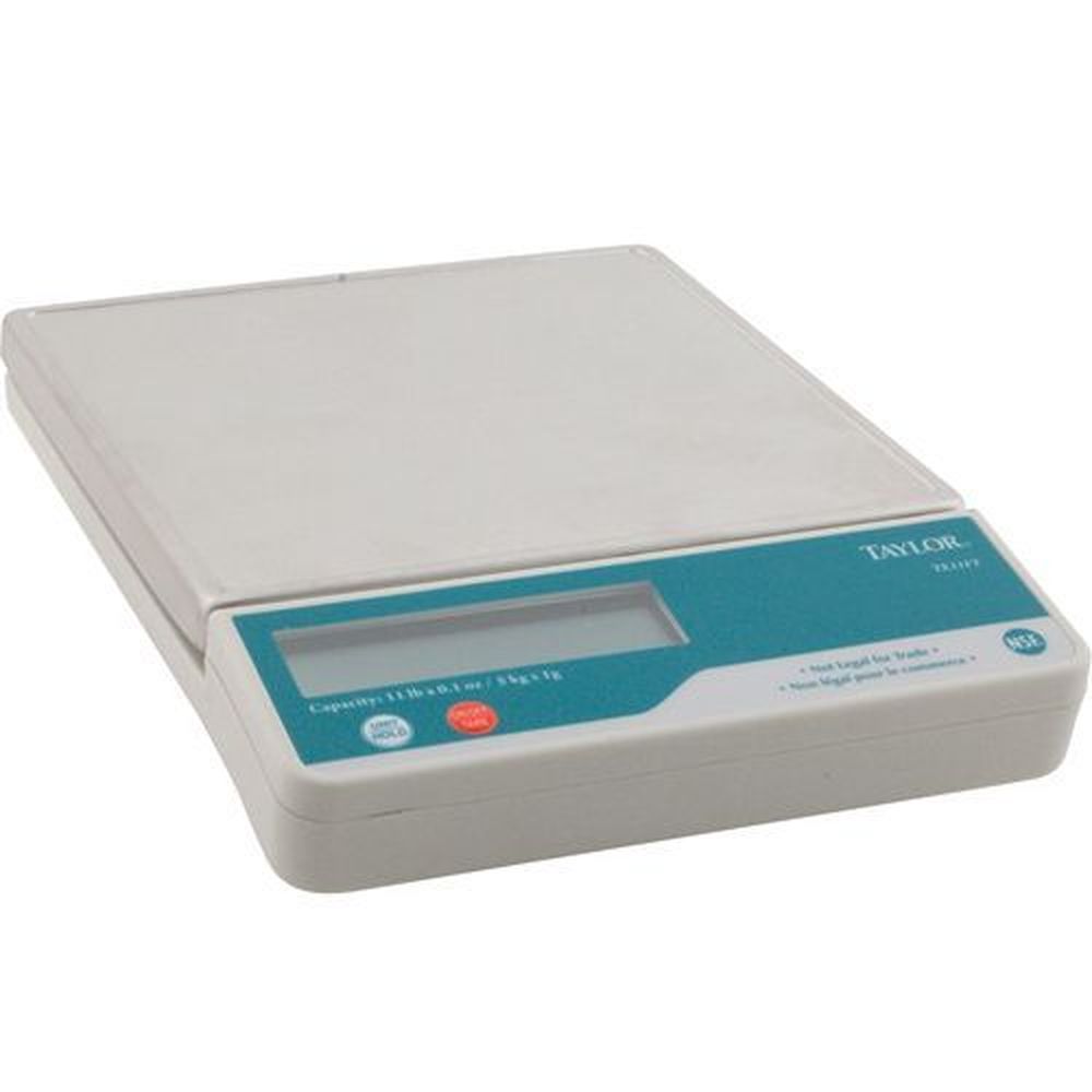 Taylor Precision TE11FT Stainless Steel Digital Portion Control Scale ...