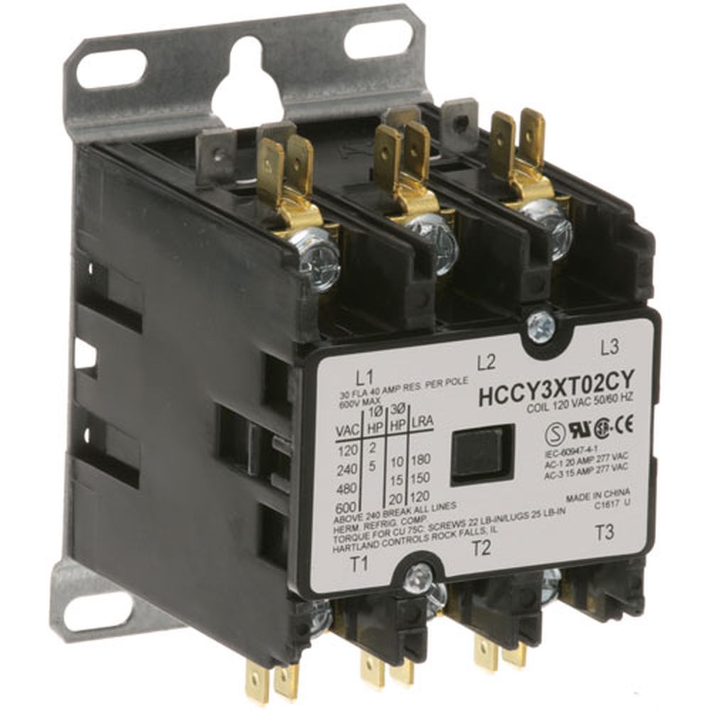 Vulcan Hart VUL00-840115 Hartland 120 Volt 3-Pole Contactor ...
