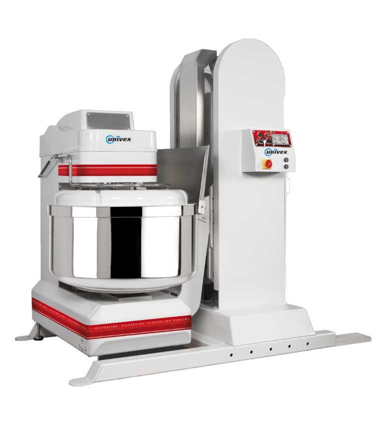 Univex Silverline 3 Phase 220 Volt Spiral Mixer with 265 Pound ...