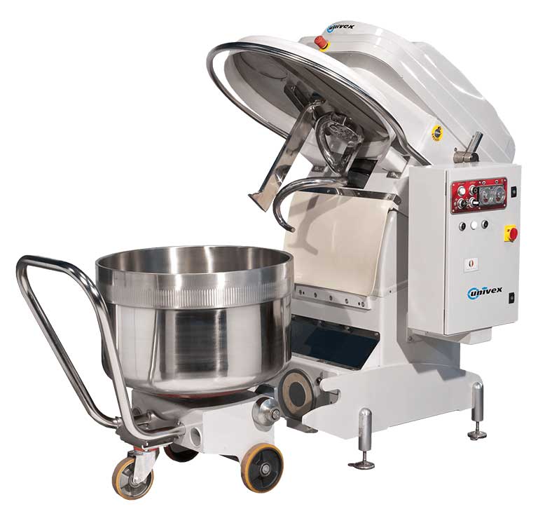 Univex Silverline 3 Phase 220 Volt Spiral Mixer with 180 Quart ...