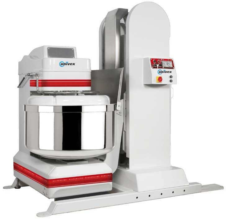 Univex Silverline Spiral Mixer with 440 Pound Removable Bowl