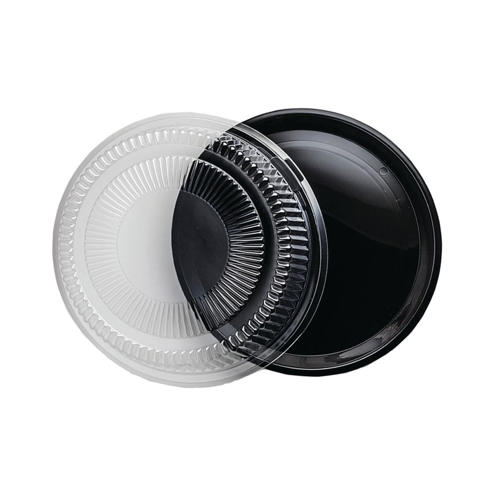 Northwest Enterprises Party Essentials 12 inch Black Tray with Lid ...