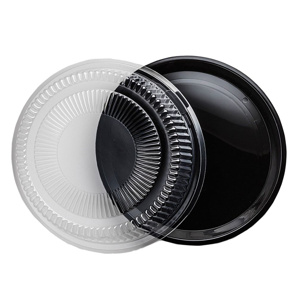 Northwest Enterprises Party Essentials 18 inch Black Tray with Lid ...