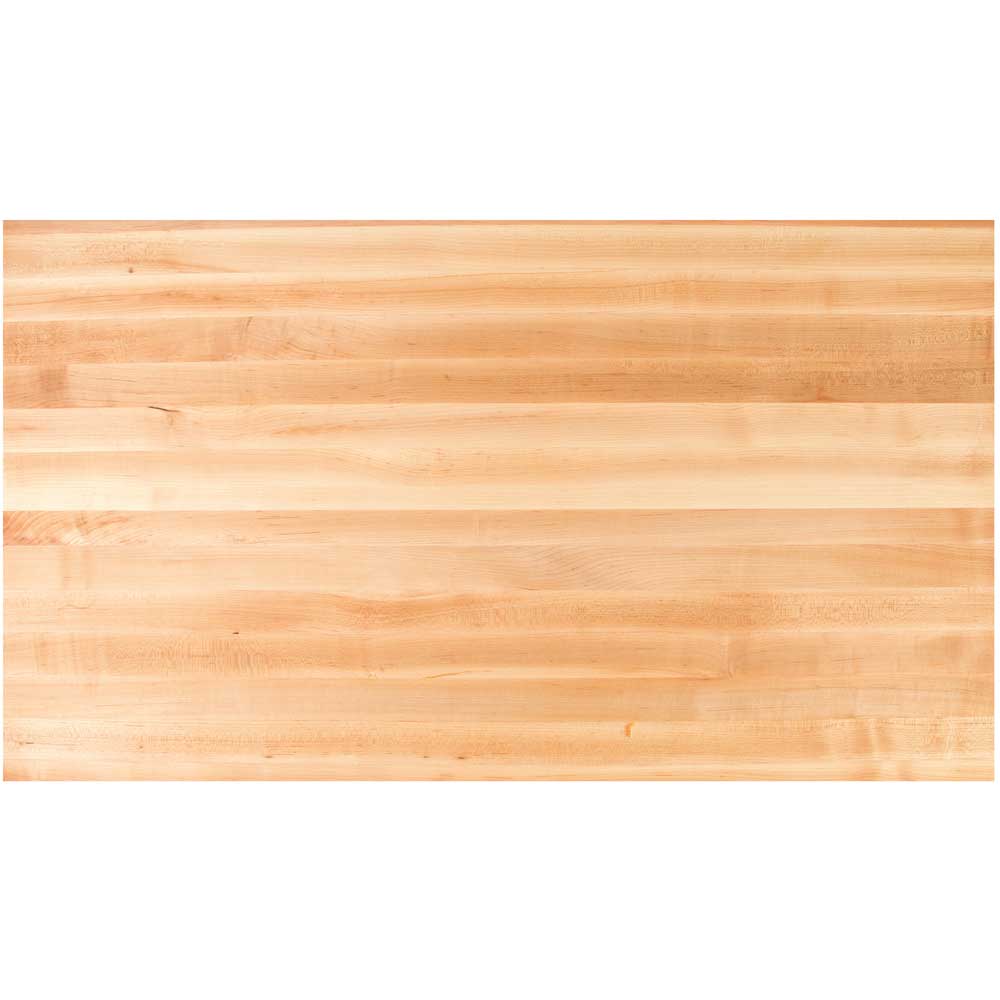 John Boos Oil Finish Hard Rock Maple Kitchen Butcher Block Island ...
