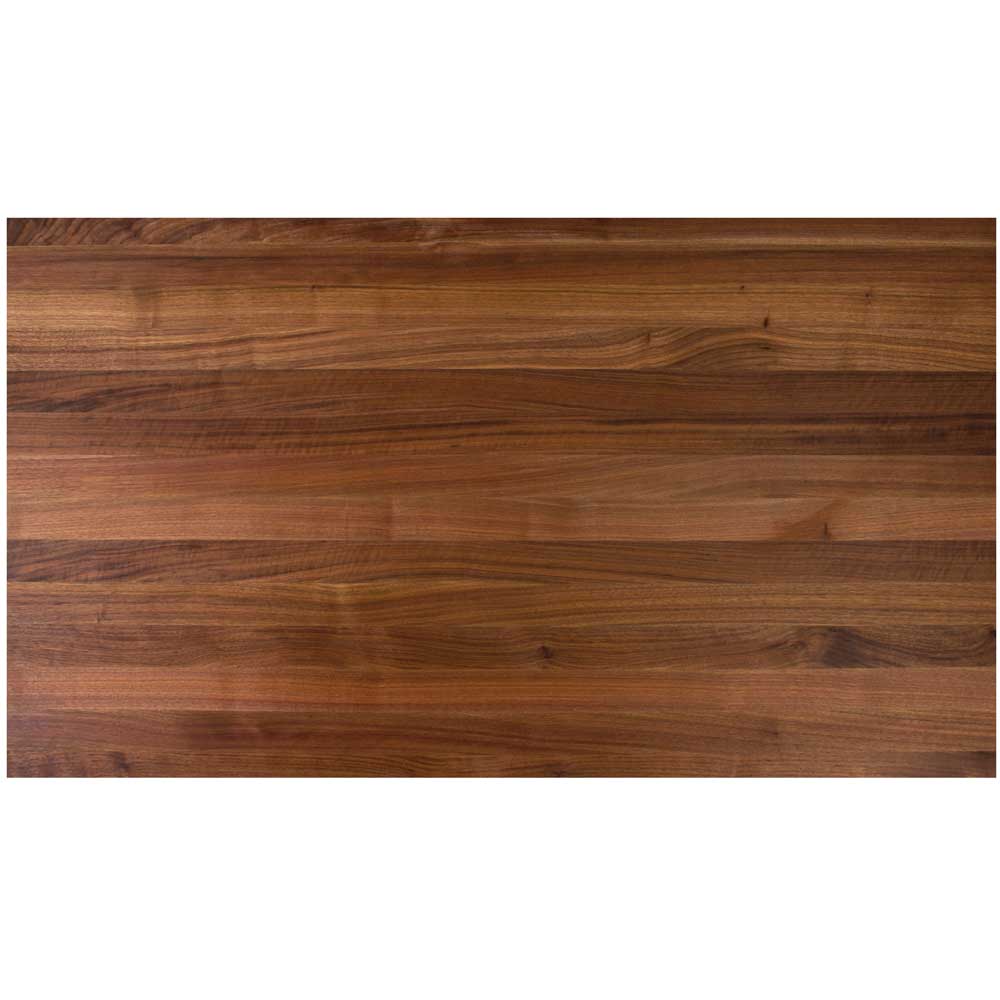 John Boos American Black Walnut Varnique Finish Butcher Block Kitchen ...