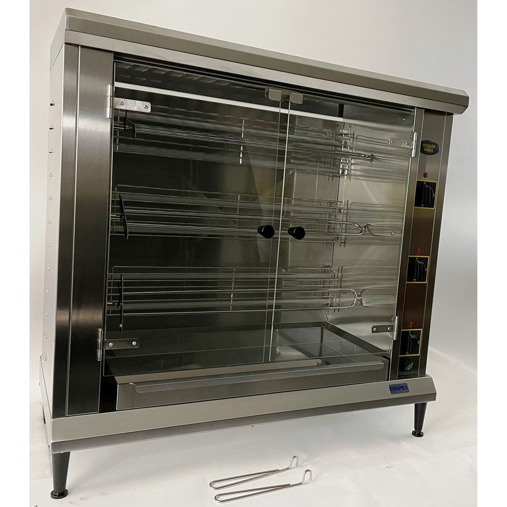 Equipex Roller Grill Vista 18 to 20 Amps Rotisserie Roaster