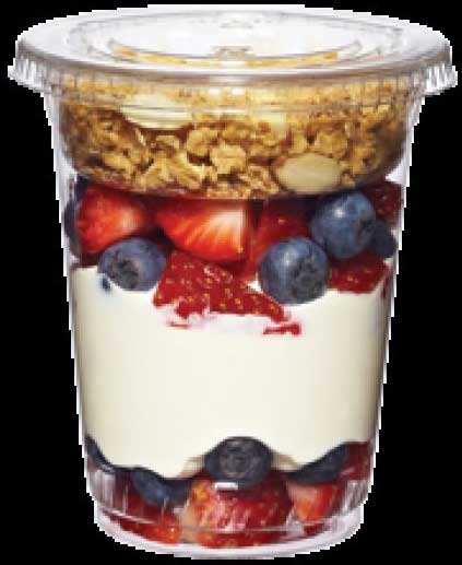 Fabri-Kal Greenware Clear Cup Insert, 4 Ounce - 100 count per pack ...