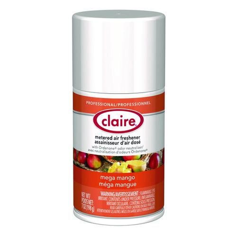Claire Mango Scent Metered Air Freshener, 7 Ounce Aerosol Spray -- 12 ...