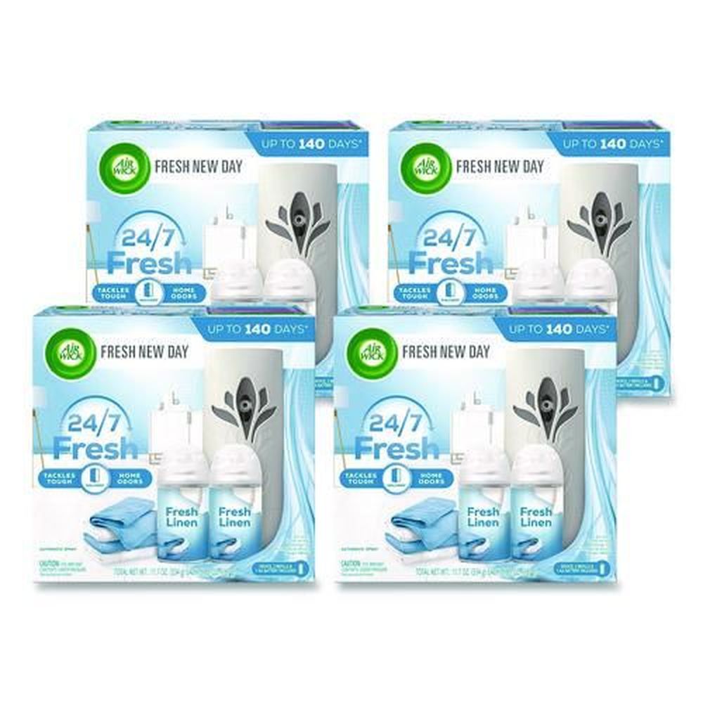 Air Wick Freshmatic Ultra Automatic Starter Kit -- 4 kits per case