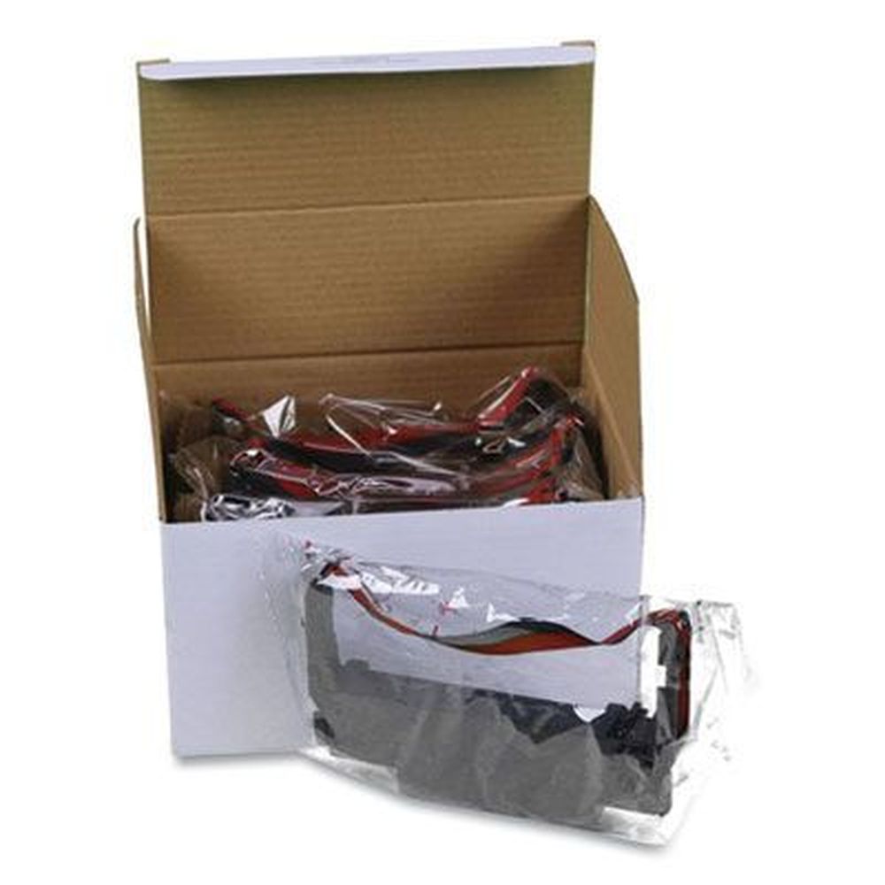 Alliance Black/Red Cash Register Ribbon -- 6 per box
