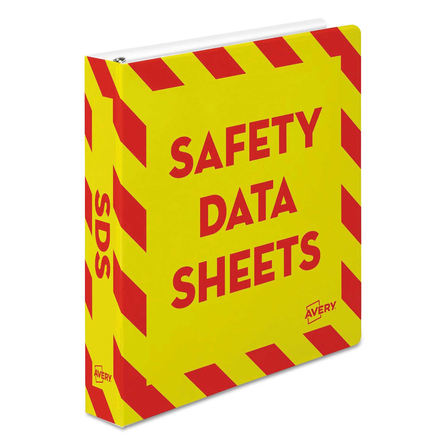 Avery Heavy-Duty 1.5 inch Capacity Preprinted Safety Data Sheet Binder ...