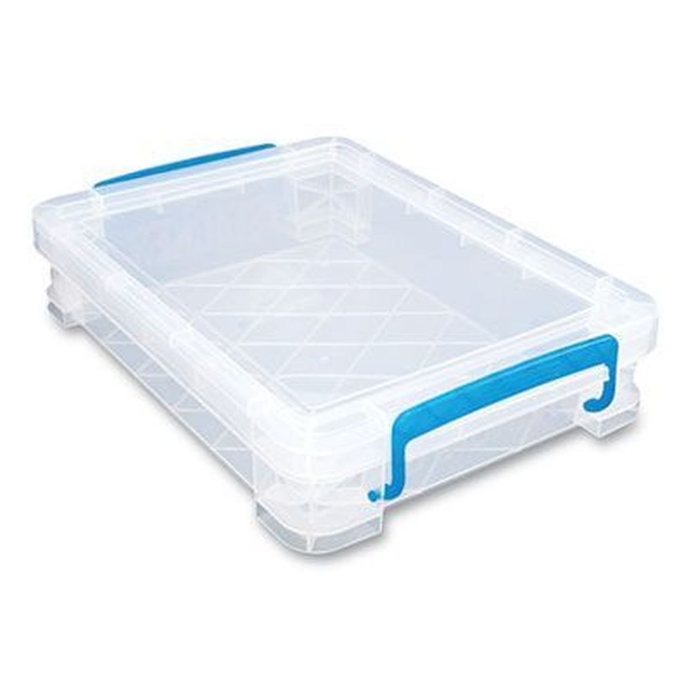 Advantus Translucent White Super Stacker File and Document Box, 10.5 x ...