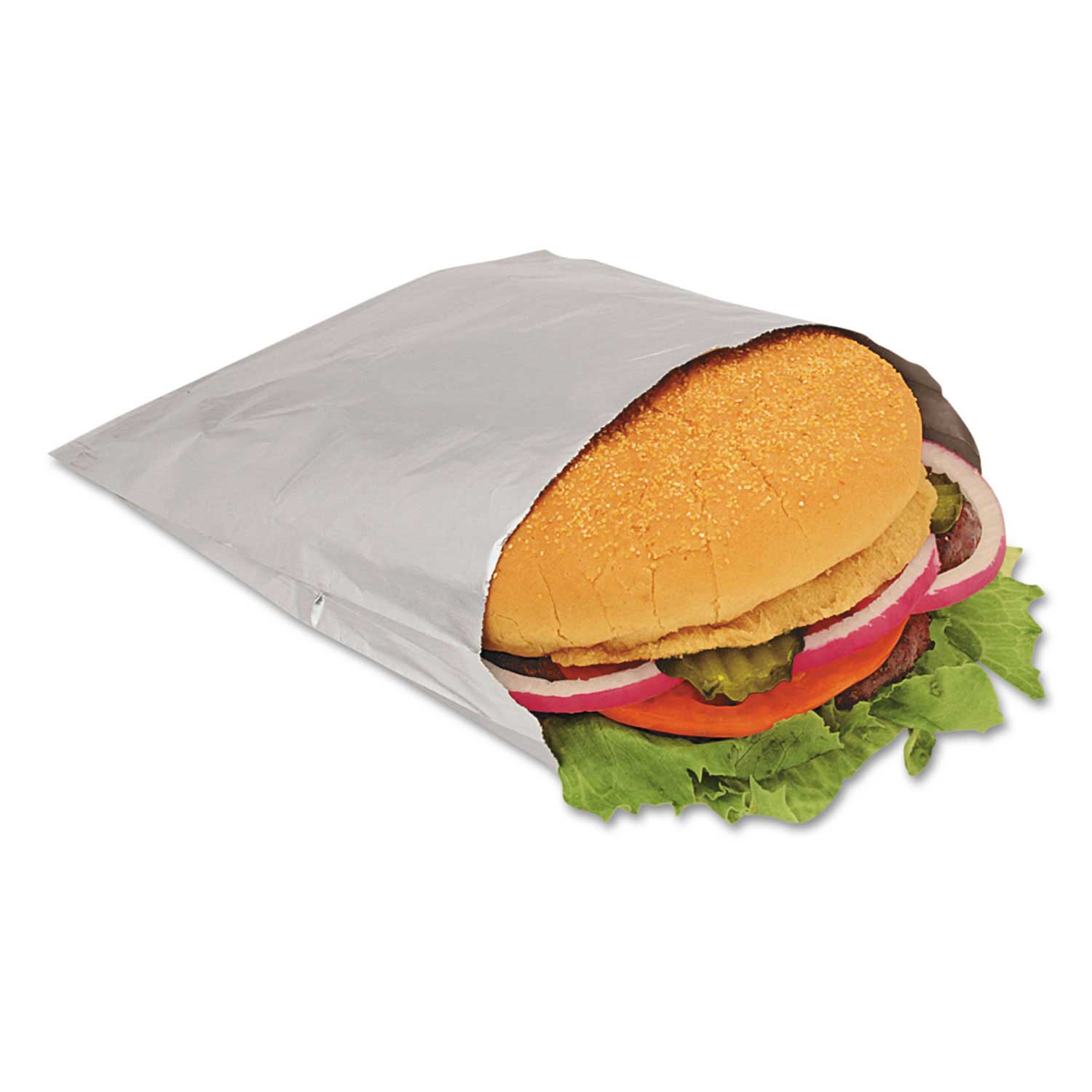 Bagcraft Sliver Foil Single Serve Bags, 6 x 6.5 inch -- 1000 per case ...