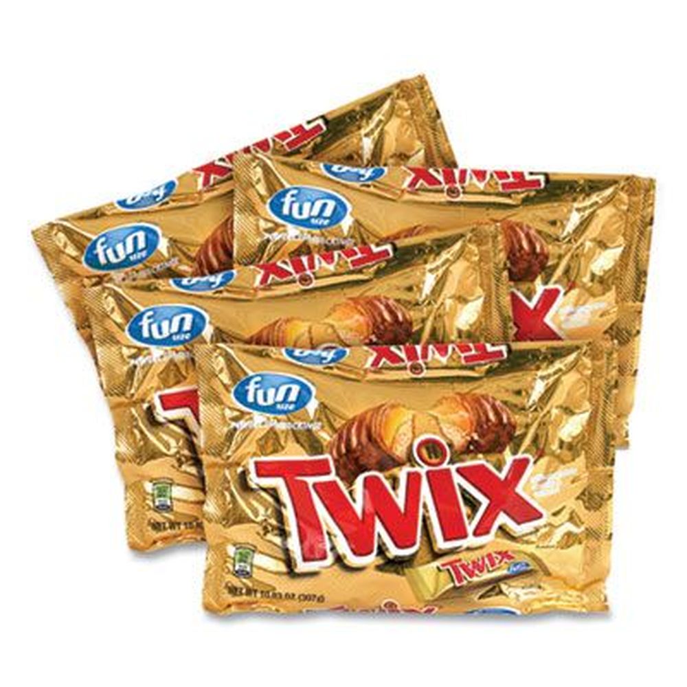 Twix Chocolate Cookie Bar, 10.63 Ounce Bag -- 4 bags per box