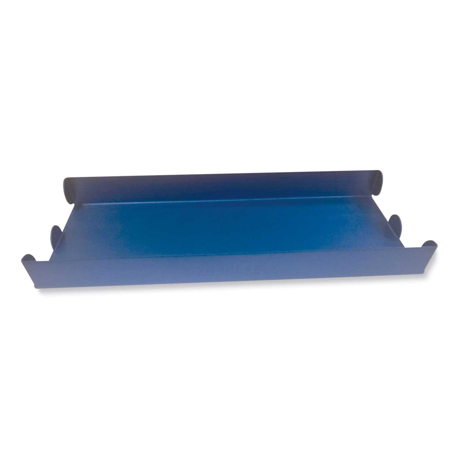 Controltek Metal Blue Nickels Stackable Coin Tray, 3.5 x 10 x 1.75 inch