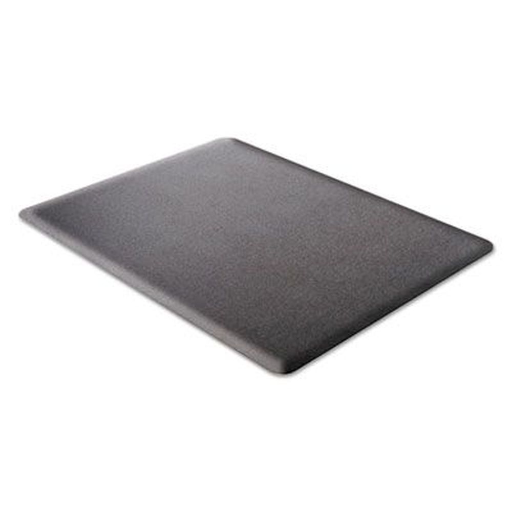 deflecto Black Ergonomic Sit Stand Chair Mat, 53 x 45 inch