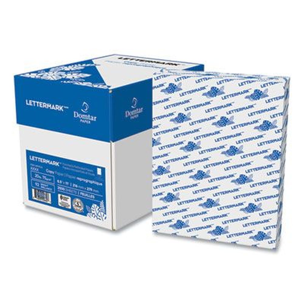 Lettermark White 92 Bright 19-Hole Side Punched Custom Cut-Sheet Copy ...
