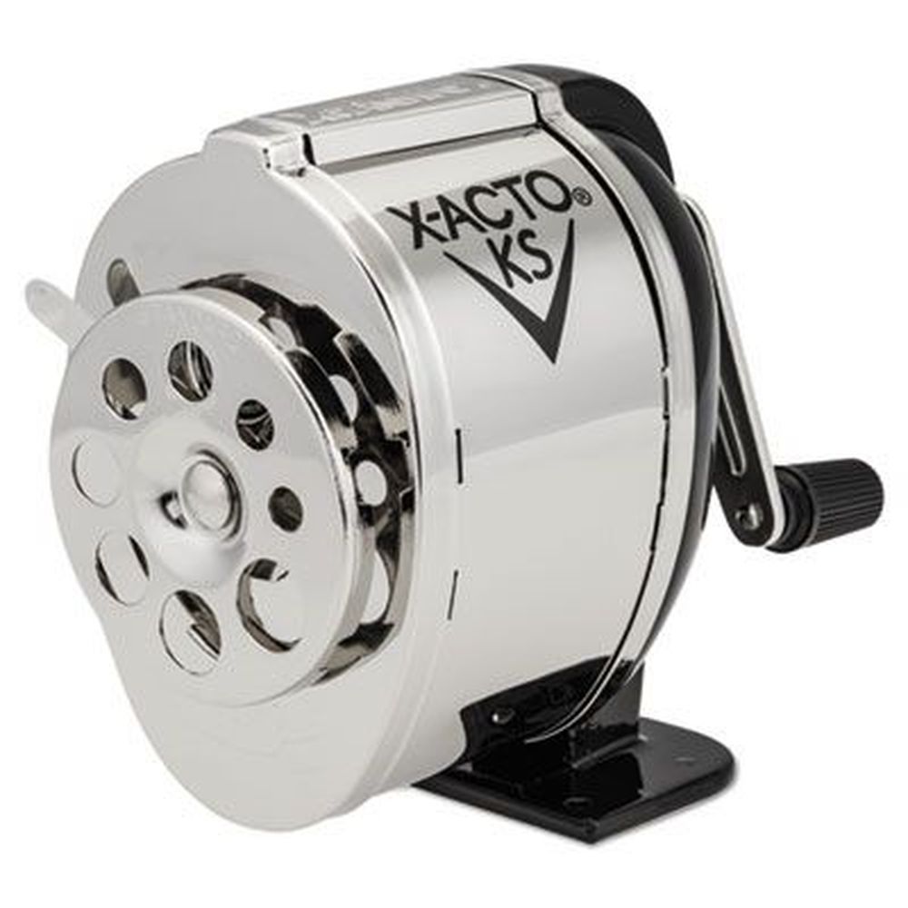 X-Acto Black/Nickel Table/Wall-Mount Design Manually-Powered KS Manual ...