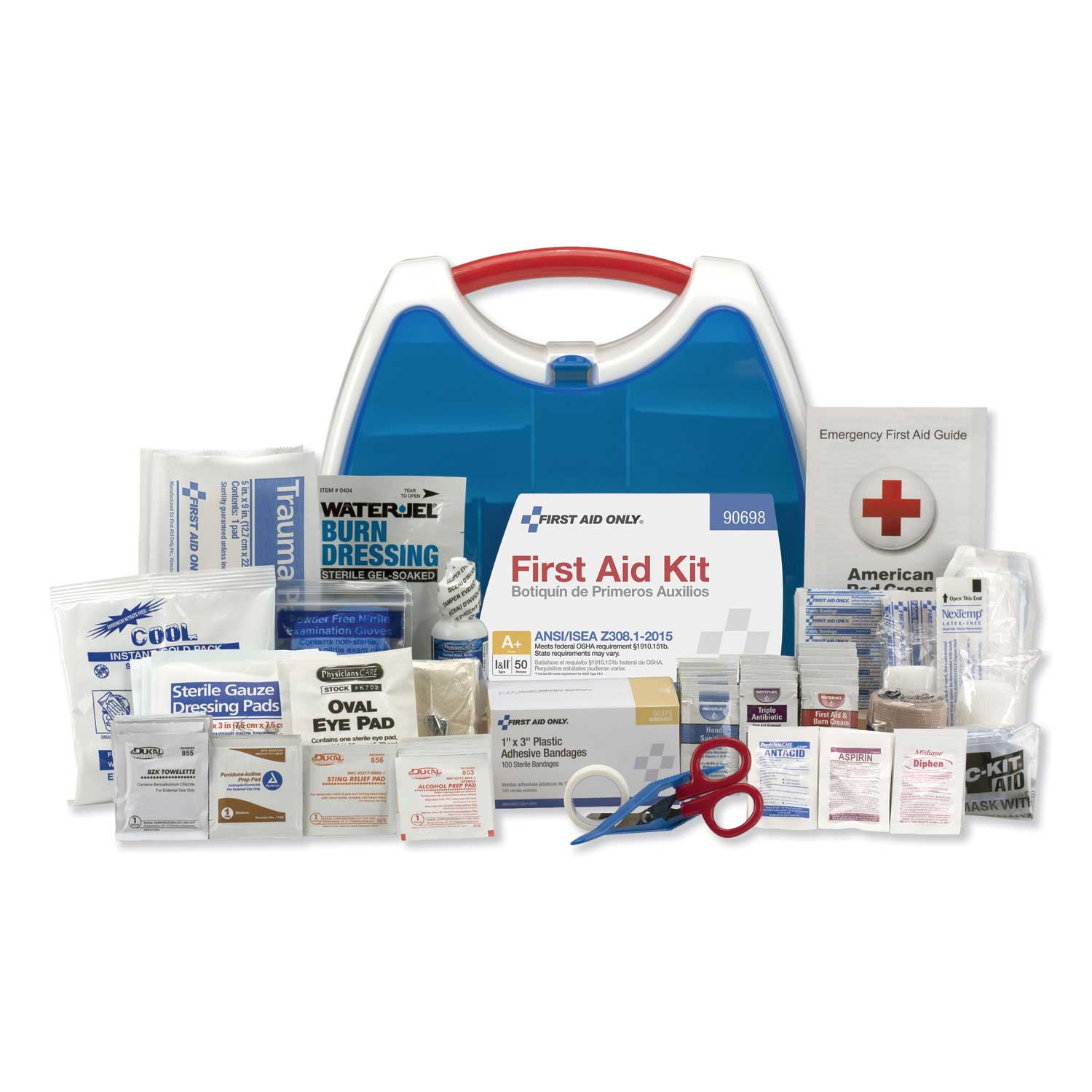 First Aid Only Ansi A Plus ReadyCare First Aid Kit for 50 People -- 1 kit