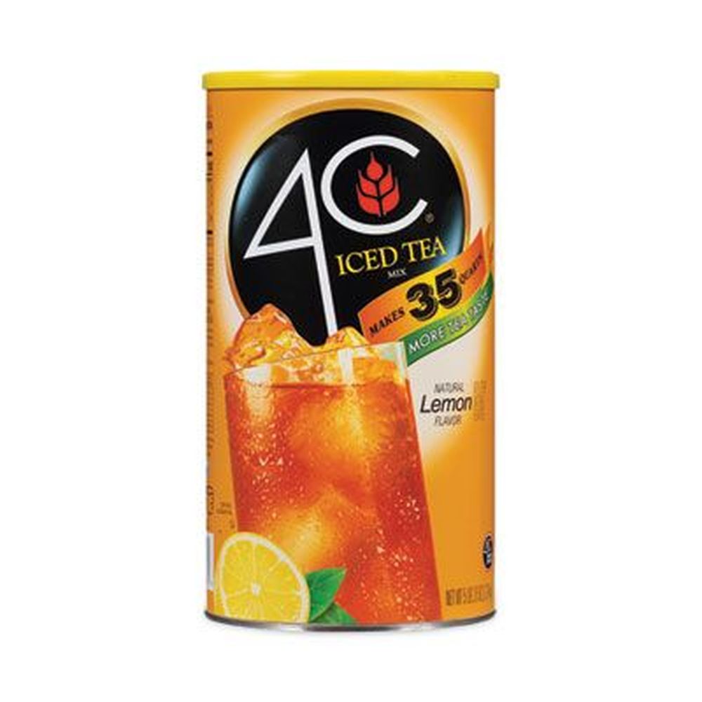 4C Lemon Iced Tea Mix, 5.59 Pound Tub | FoodServiceDirect.com - Widest ...