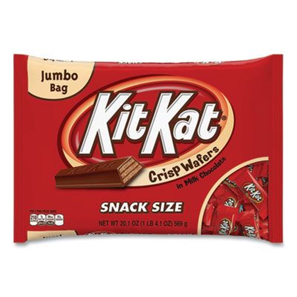 Kit Kat Snack Size Crisp Wafers in Milk Chocolate, 20.1 Ounce Bag