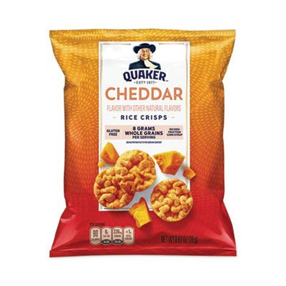 Quaker Cheddar Cheese Rice Crisps | FoodServiceDirect