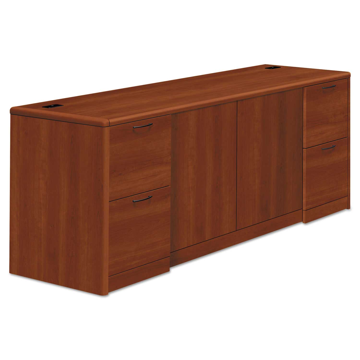 Hon 10700 Series Cognac Credenza with Doors, 72 x 24 x 29.5 inch