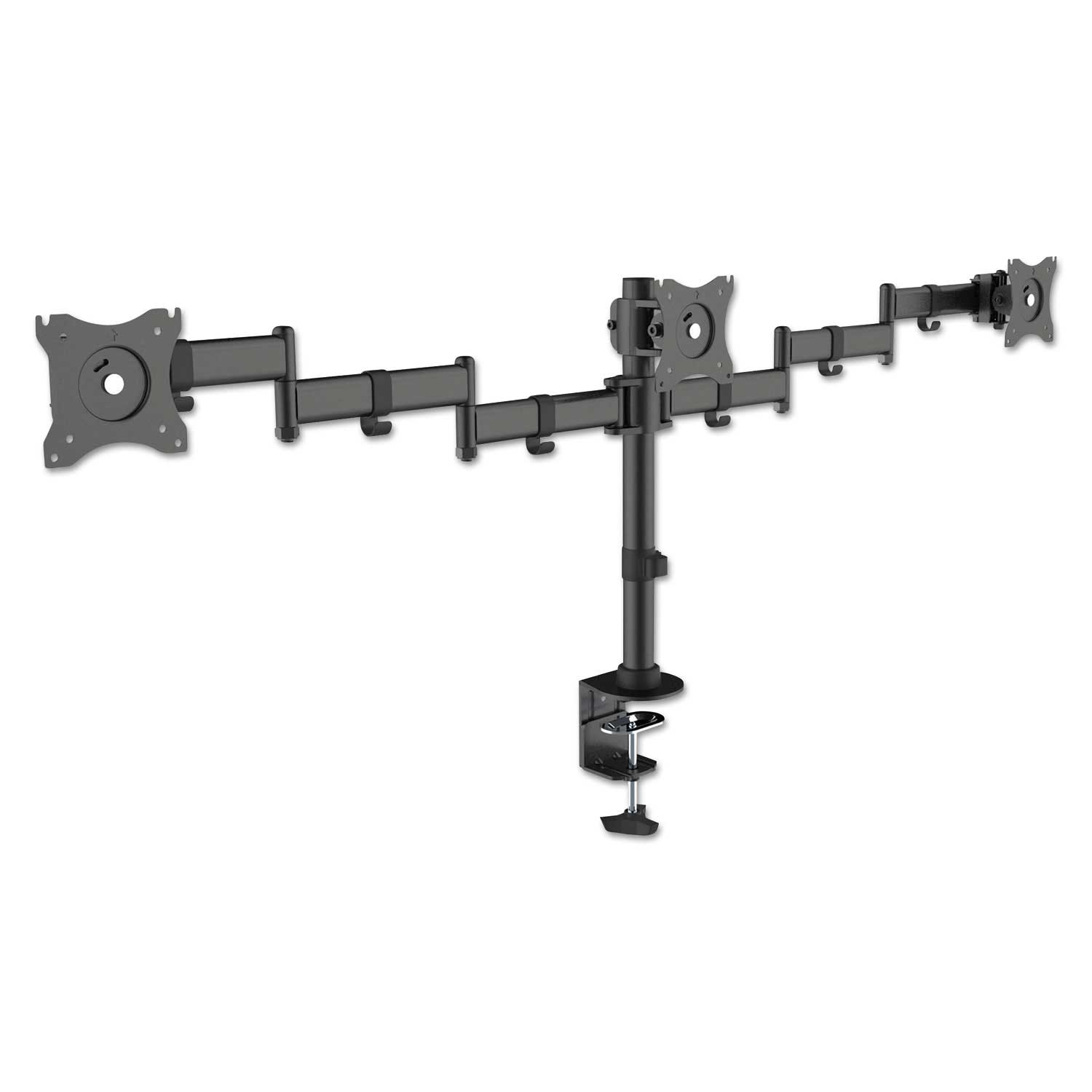 Kantek Articulating Triple Monitor Arms for 13 to 27 inch Monitors