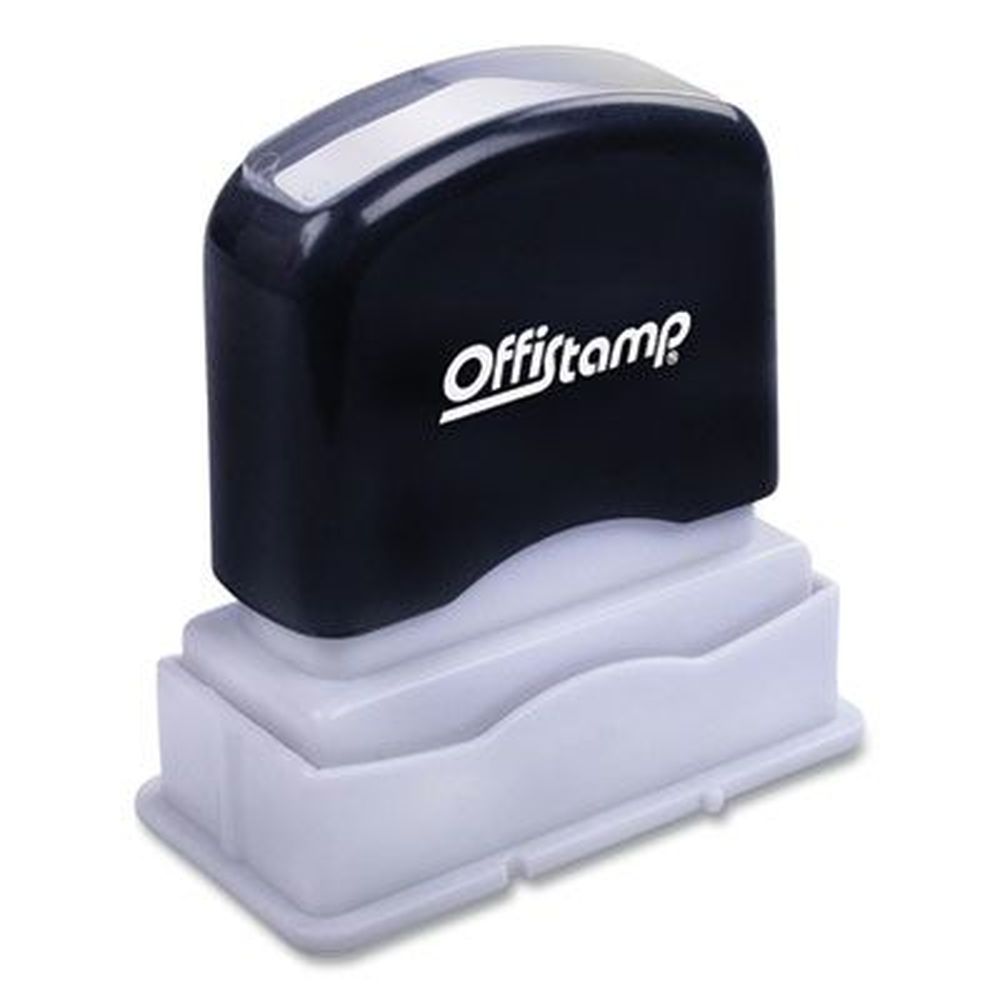 Offistamp Blue Ink Copy Pre-Inked Message Stamp, 1.63 x 0.38 inch ...
