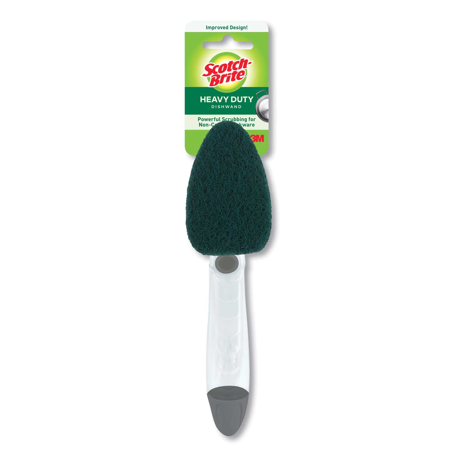 Scotch-Brite Yellow with Green Soap-Dispensing Dishwand, 2.5 x 9.5 inch ...