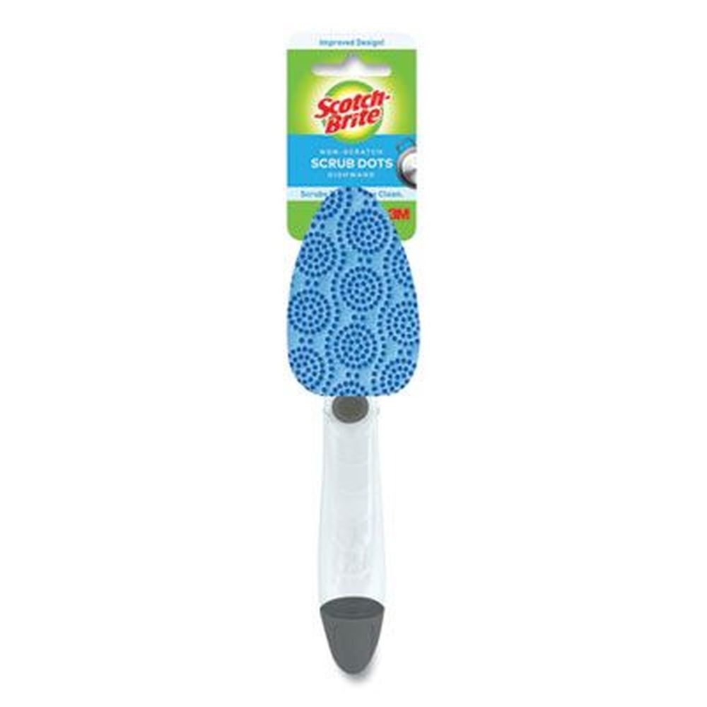 Scotch-Brite Blue Scrub Dots Non-Scratch Dishwand -- 4 per box