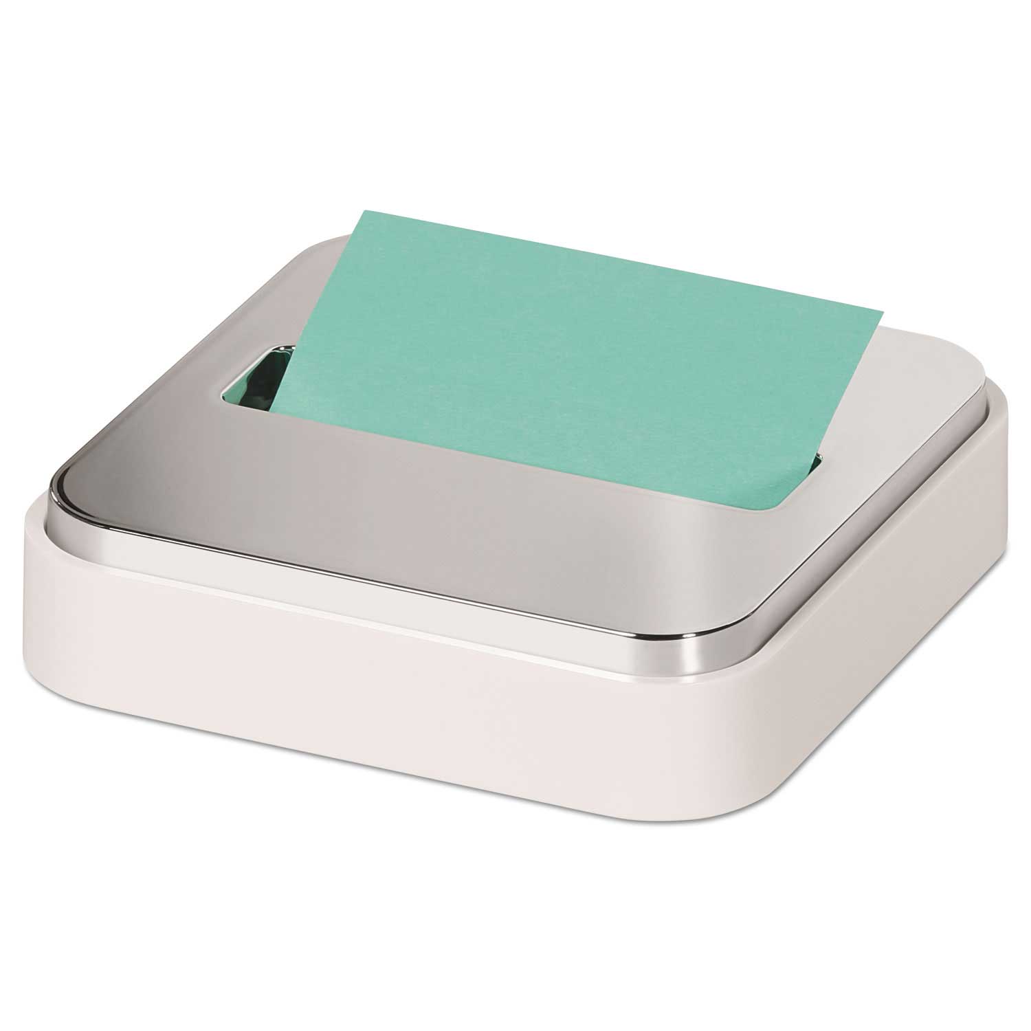 Post it White Steel Top Super Sticky Pop Up Notes Dispenser, 3 x 3 inch ...