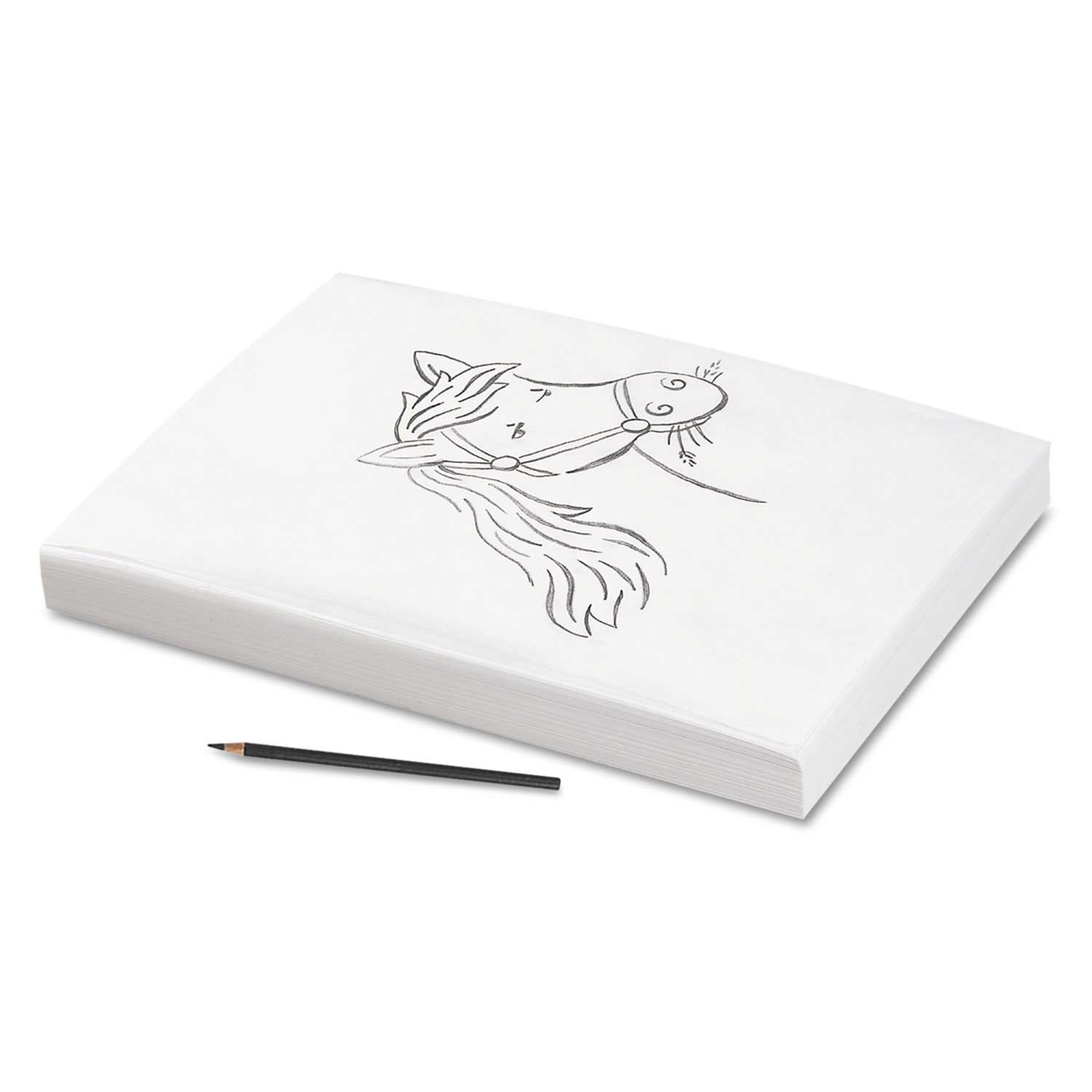 Pacon Semi-Transparent Tracing Paper, 9 x 12 inch - 500 per reem -- 1 ...