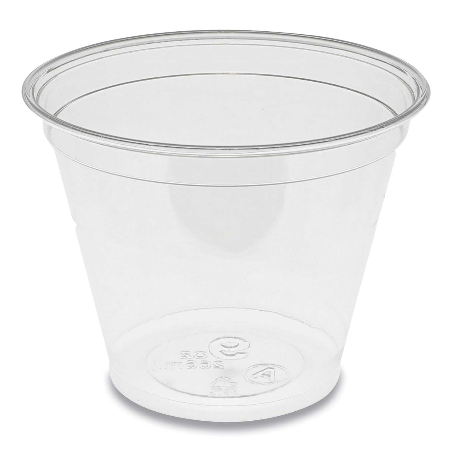 Pactiv EarthChoice Recycled Clear Plastic Cold Cup, 9 Ounce -- 975 per case