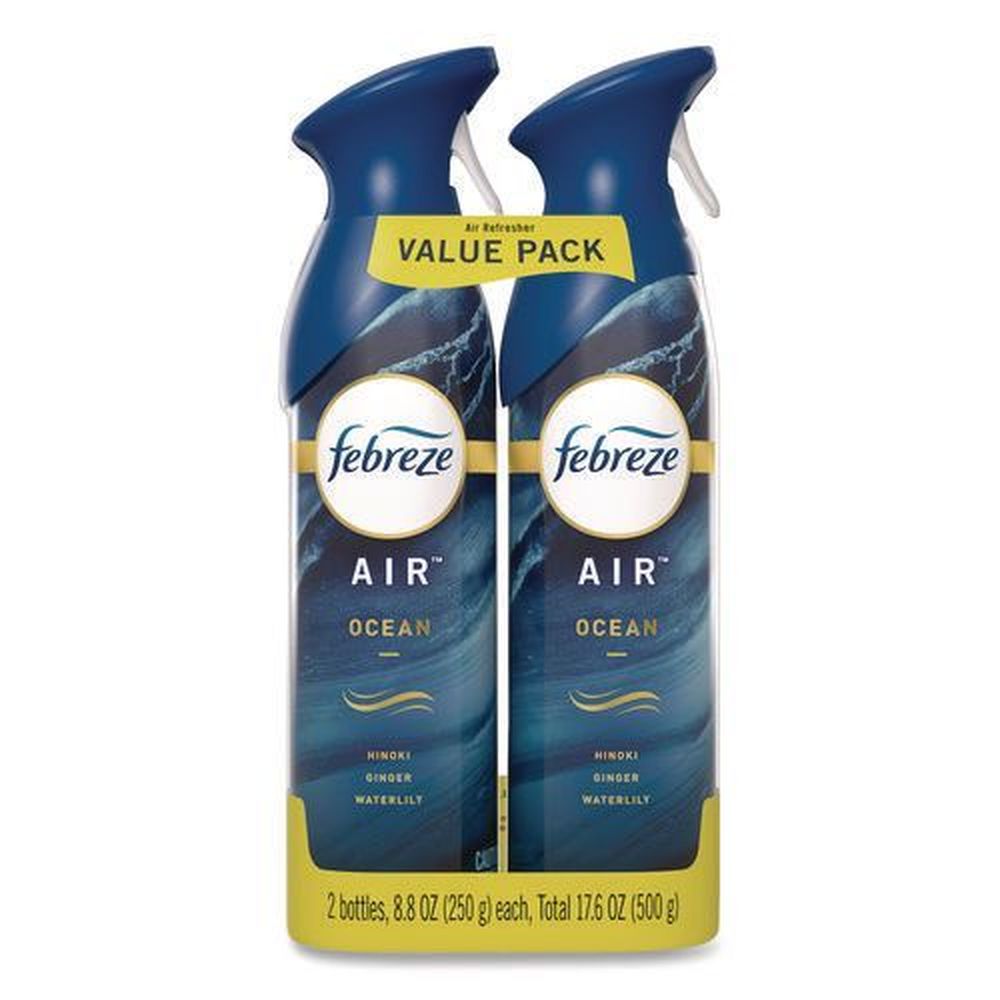 Febreze Air Ocean Liquid Spray Air Freshener, 8.8 Ounce -- 2 per case