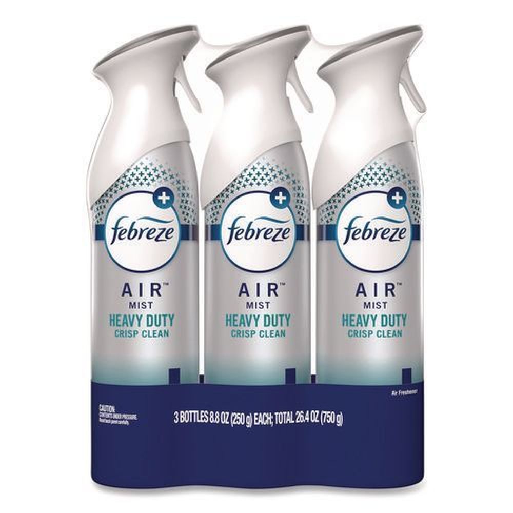 Febreze Air Heavy Duty Crisp Clean Spray Air Freshener, 8.8 Ounce ...